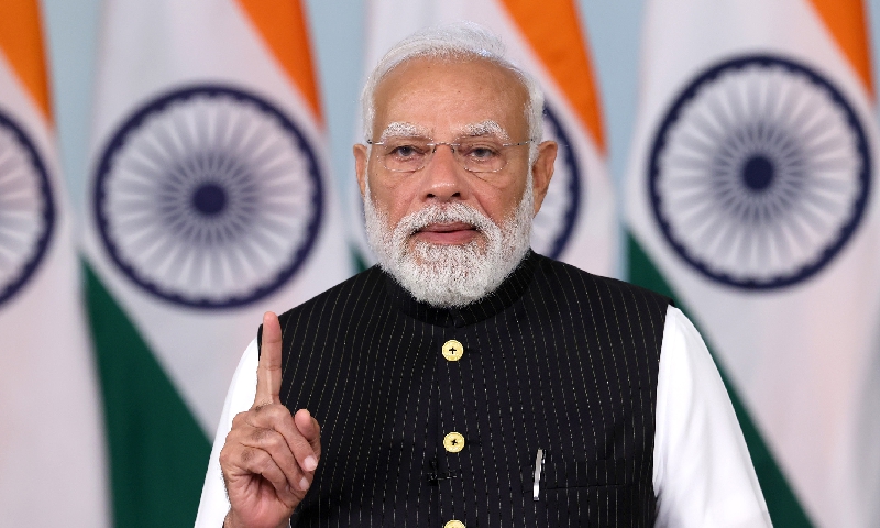 PM’s address during groundbreaking ceremony of India Chip Limited via ...